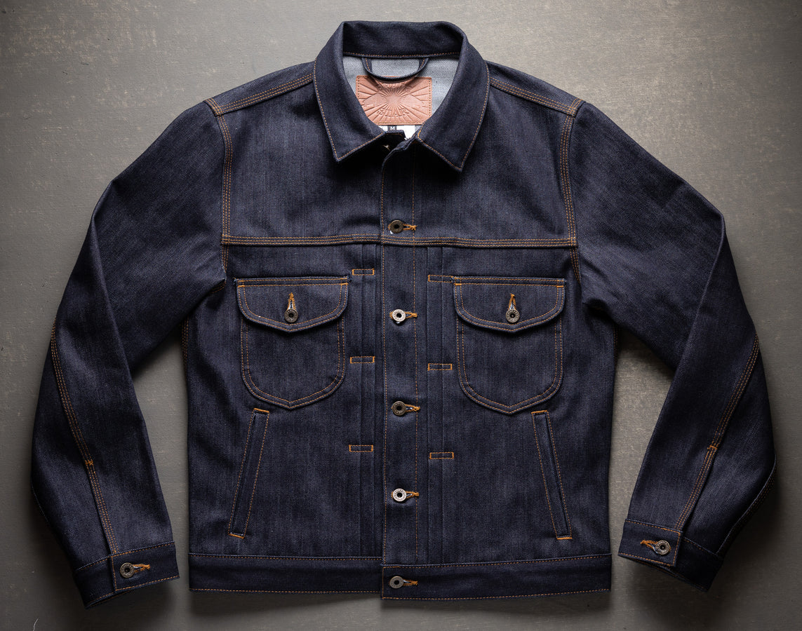 Mojave 18oz Samurai Selvage Jacket | Brave Star - Brave Star Selvage