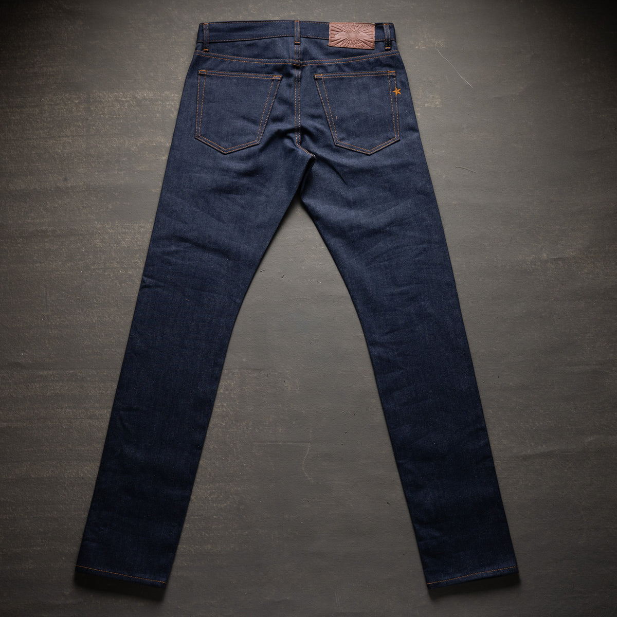 Slim Straight 12.5oz WWII Blue Selvage | Brave Star - Brave Star Selvage